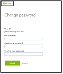 Resetting Your WPU Password | Warner Pacific University