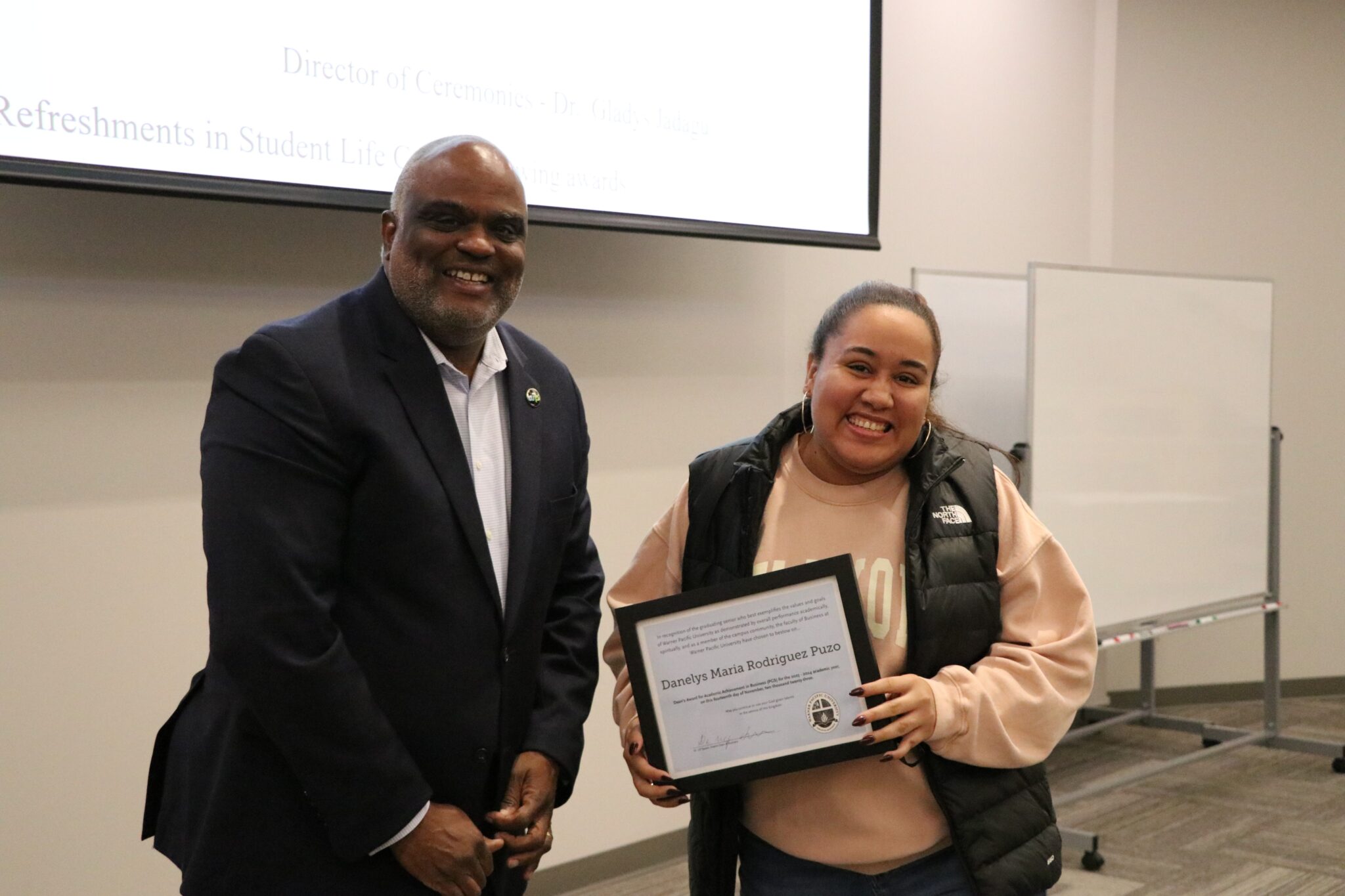 WPU’s Business Division Celebrates Student Excellence at Fall Seniors ...